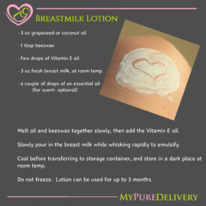 Slowly pour in the breast milk while whisking the oil mixture rapidly ...