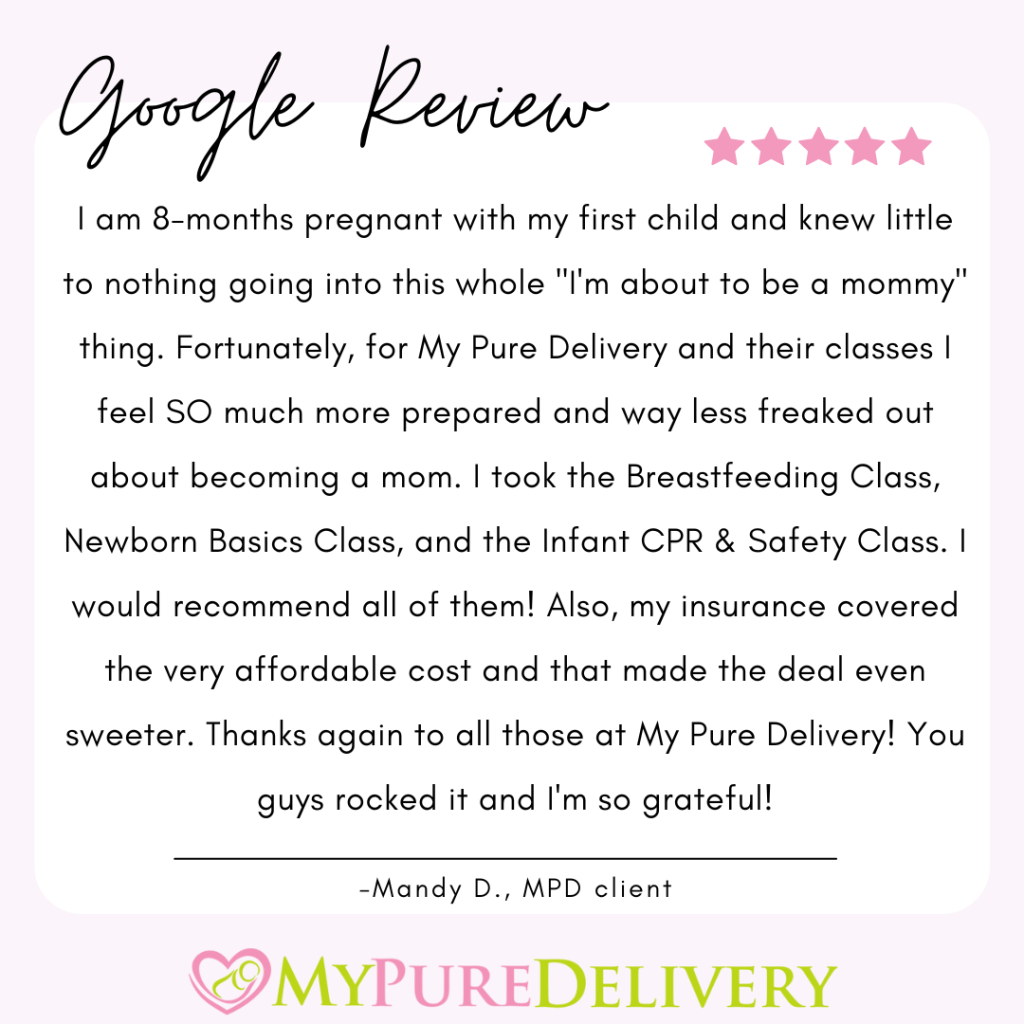 Breastfeeding Basics Class Covered By Most Insurance My Pure Delivery